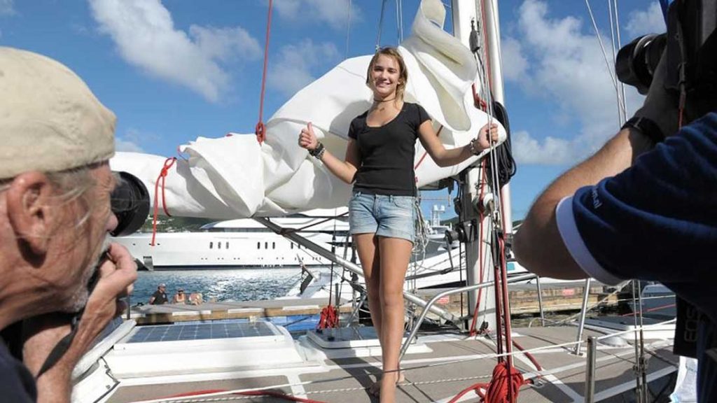 Laura Dekker, the First 16 Years Old Solo Circumnavigator in the World