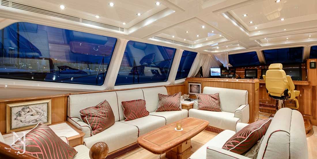 Aphrodite A, the Sailing Yacht Built for Luxurious Circumnavigation